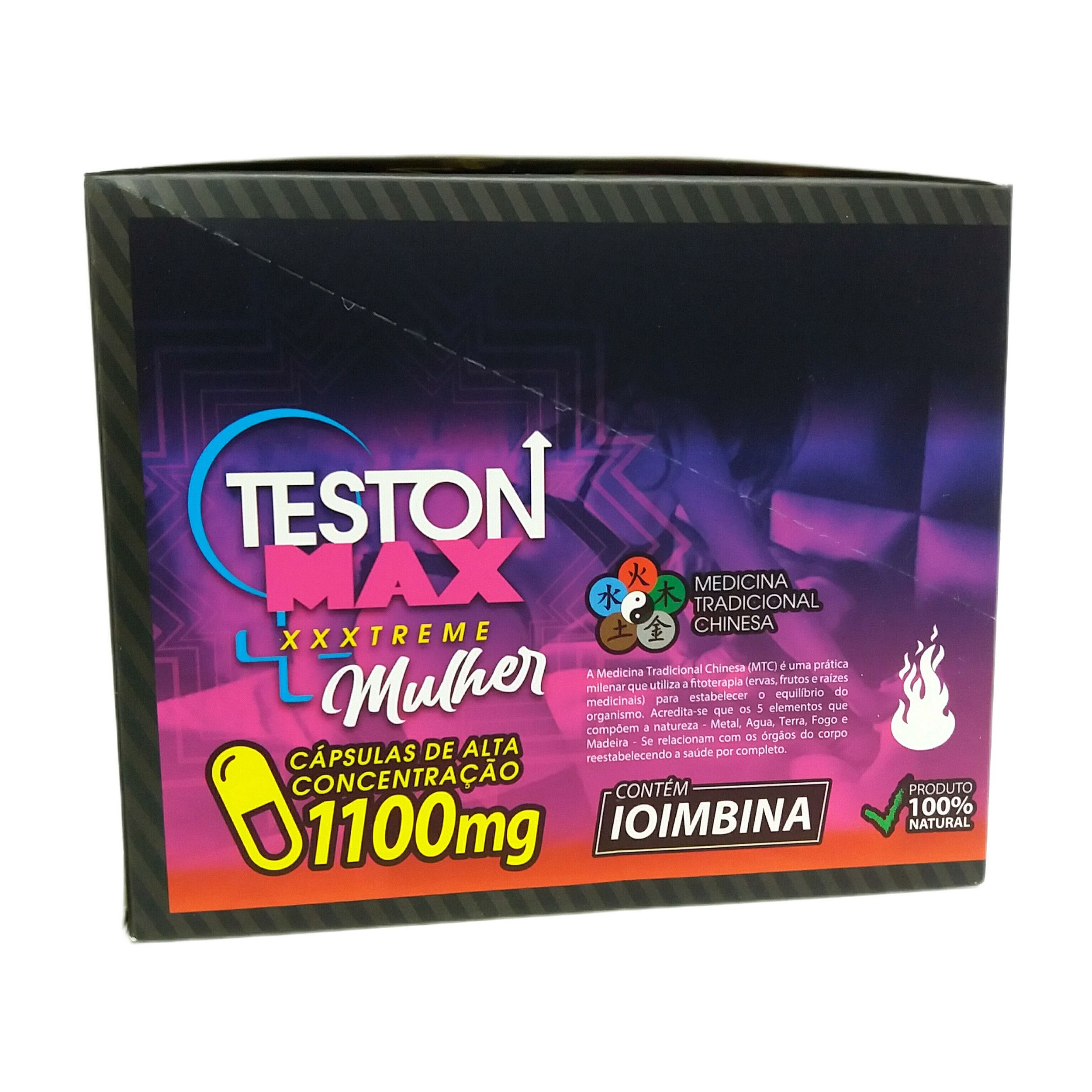 Teston Max Mulher Alta Concentração Caixa 48 Cápsulas - Empório ...