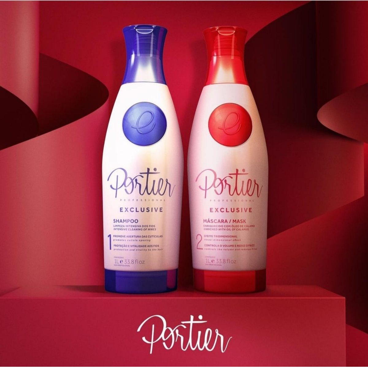 Progressiva Portier Exclusive Professional 1 Litro - Distribuidora Direta