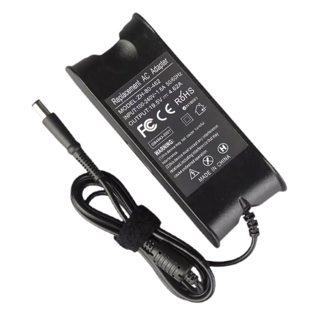 Fonte Para Notebook Dell Inspiron Latitude 19.5v 4.62a 90w 7,4*5,0mm ...