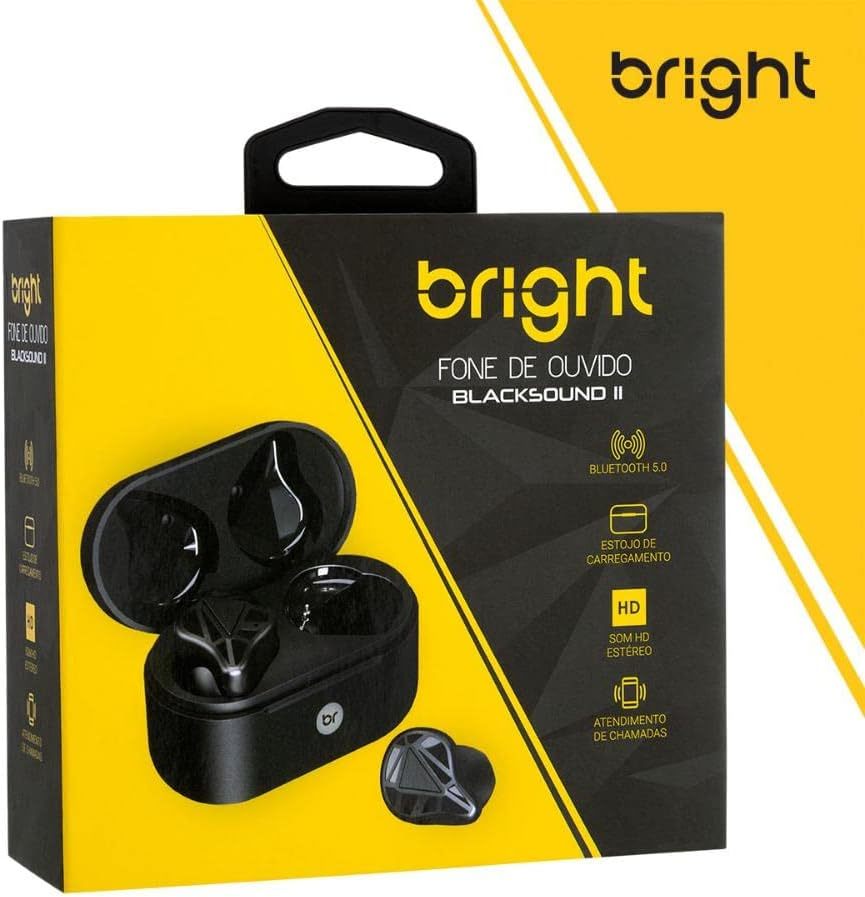 Fone de Ouvido Bluetooth Black Sound II Bright - Digimer