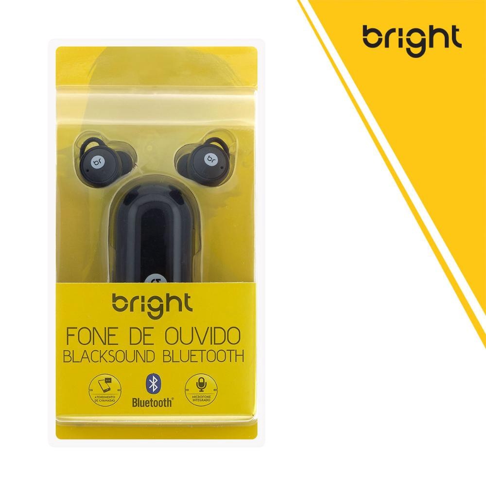 Fone De Ouvido Bluetooth Blacksound c/ Microfone Bright 514 - Digimer