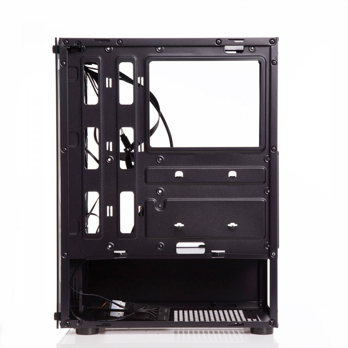 Gabinete Gamer Liketec Matrix V2 Rainbow 3 Fans - Digimer