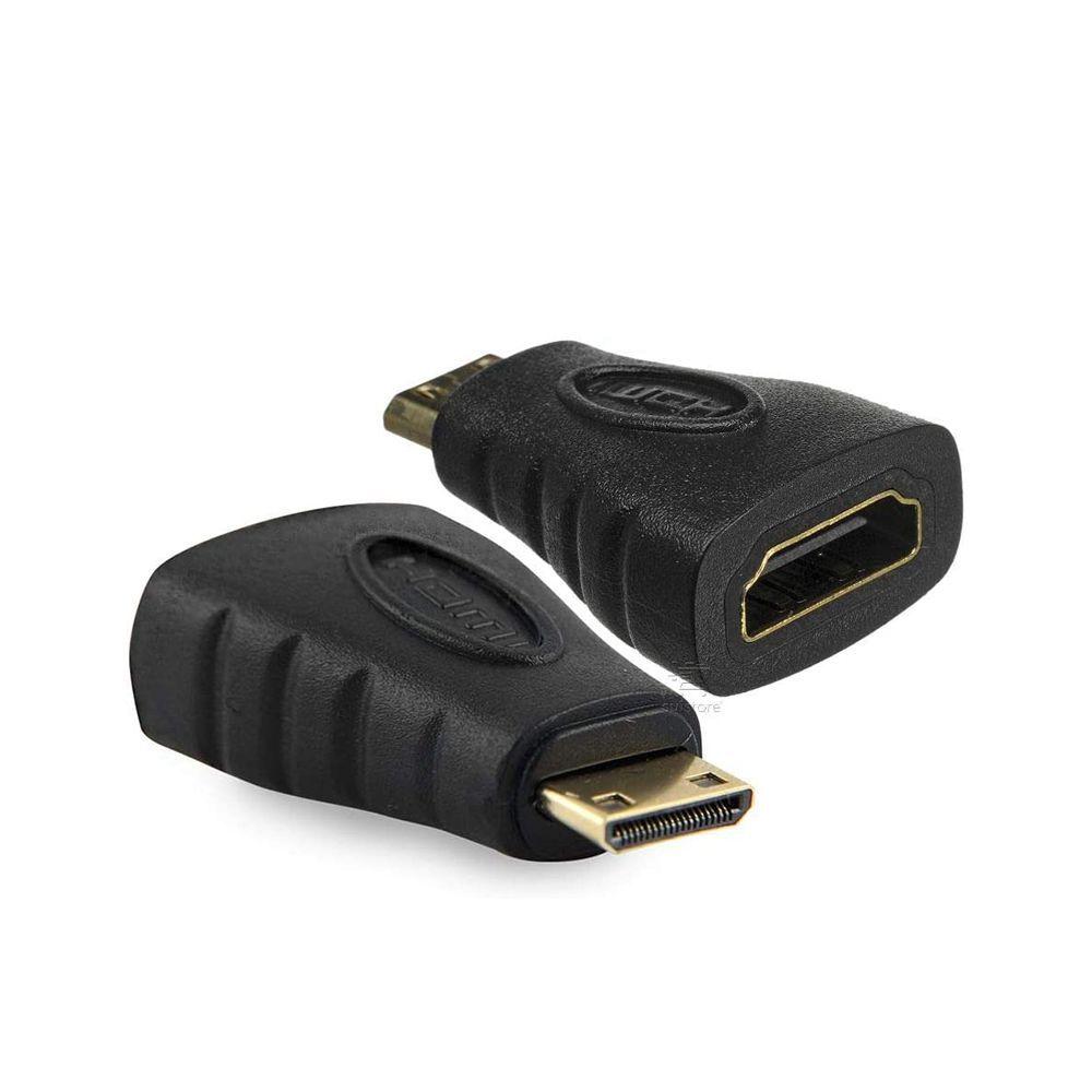 Adaptador Mini Hdmi Plastico Mini Hdmi Macho Para Hdmi Femea - Digimer