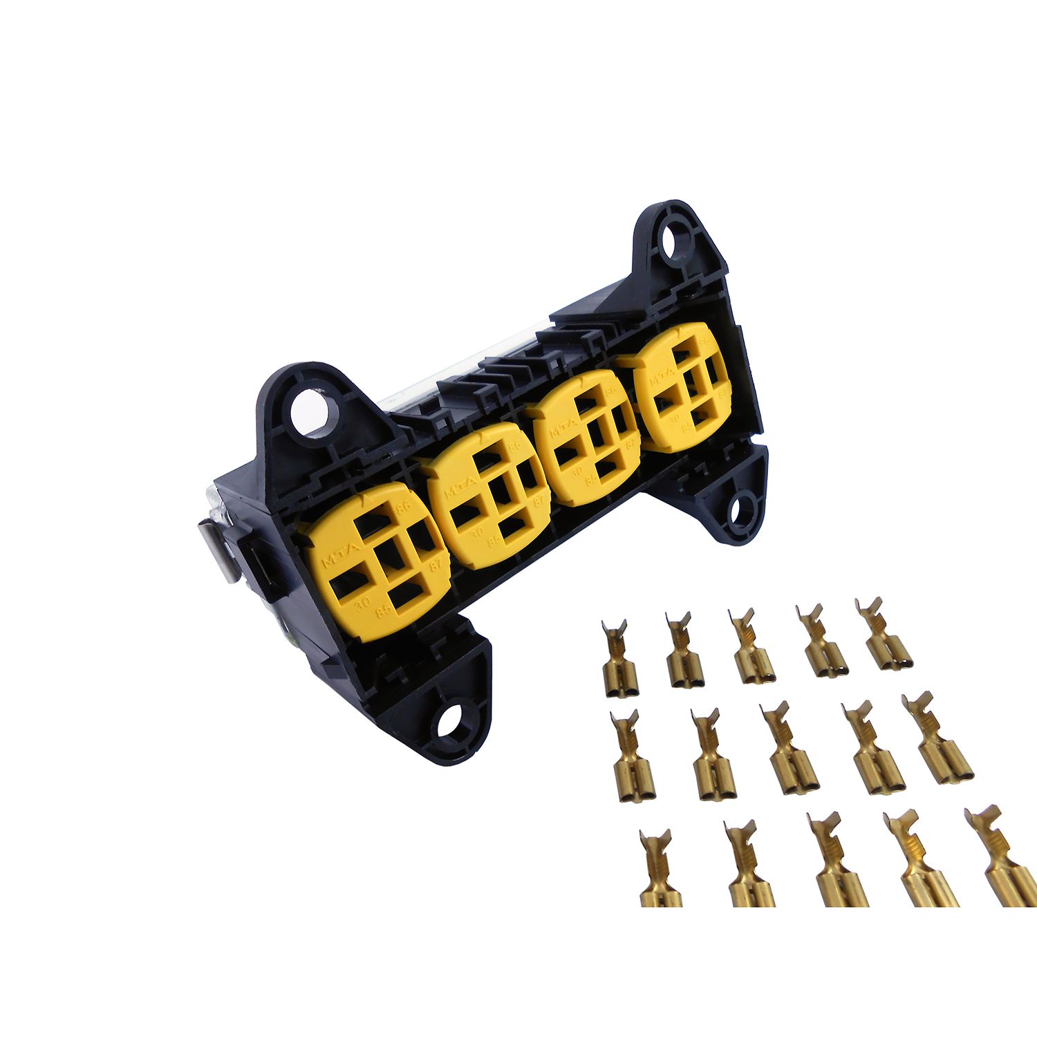 Caixa Porta Rele para 4 Reles de 5 pinos ETE8540 - Cód.5838 - Asllan ...