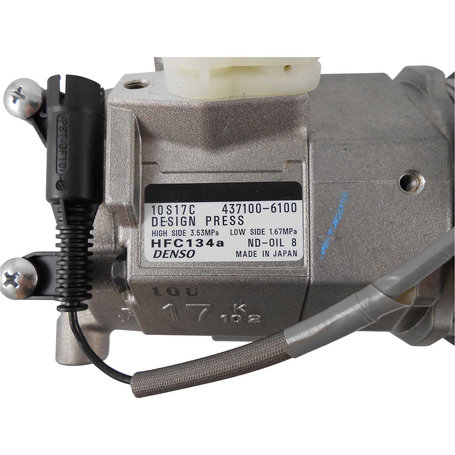 Compressor Denso 437100-6100RC Sprinter 313, 413 - Asllan Autopeças