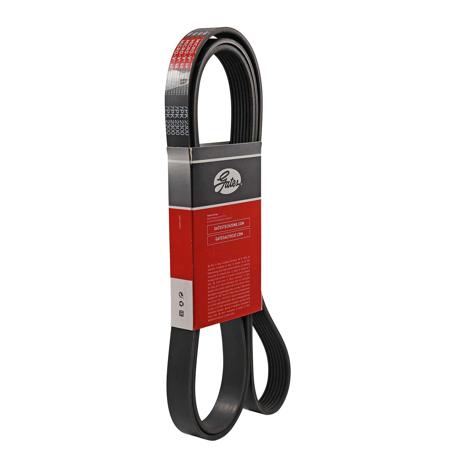 Correia Micro-V Gates 7PK2300 Toyota Hilux, SW4 - Cód.5408 - Asllan ...