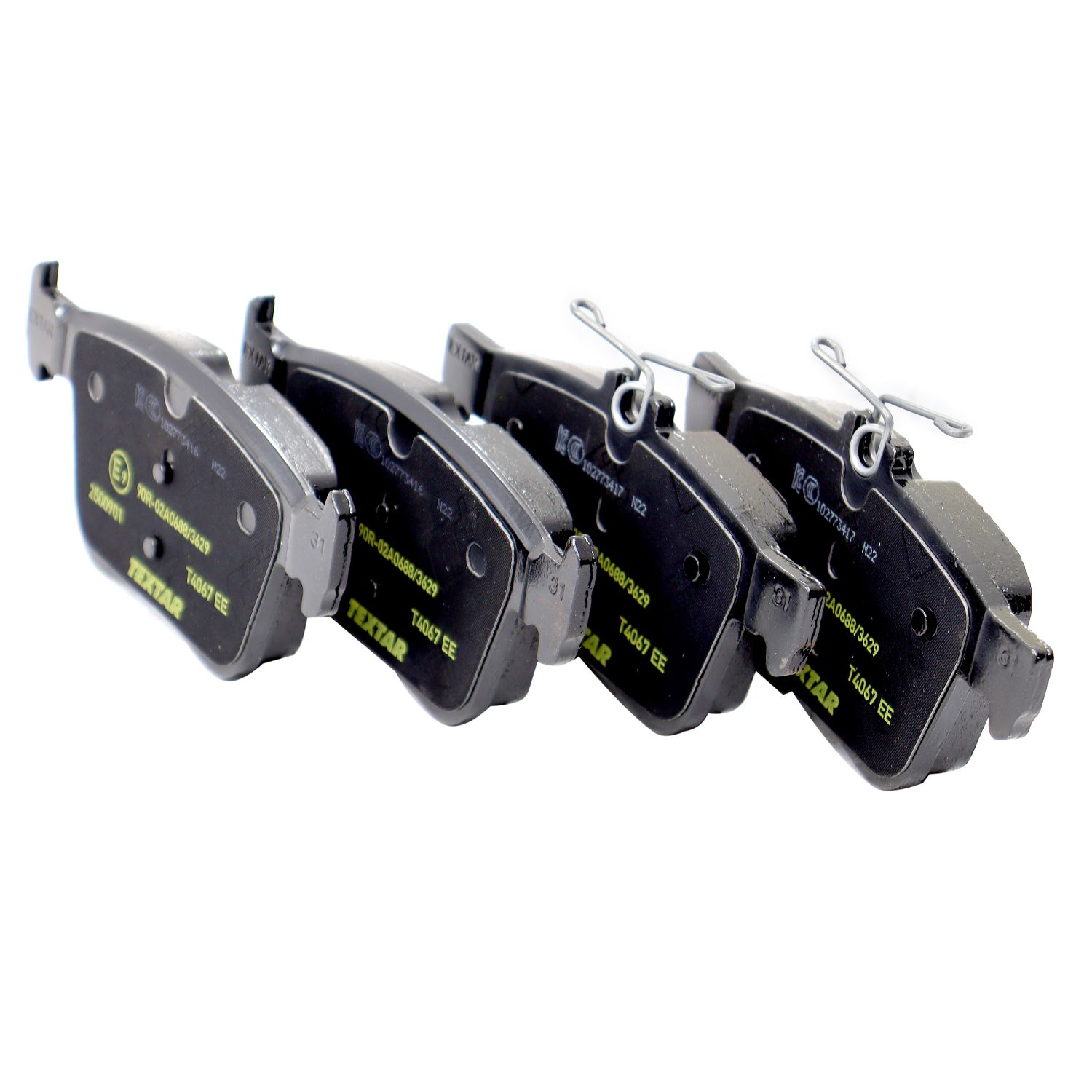 Pastilha Tras. Textar 2500901 VW Golf, Tiguan - Cód.10873 - Asllan ...