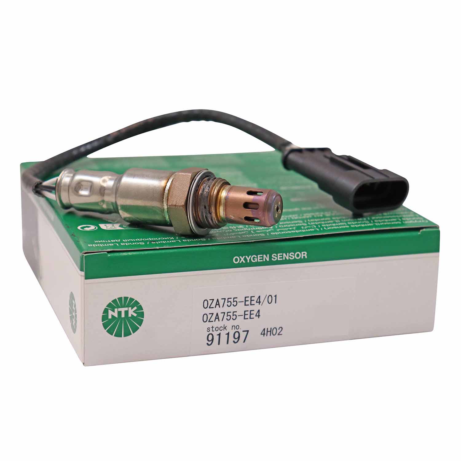 Sonda Lambda NTK OZA755-EE4 Fiat Mobi, Uno - Cód.2953 - Asllan Autopeças