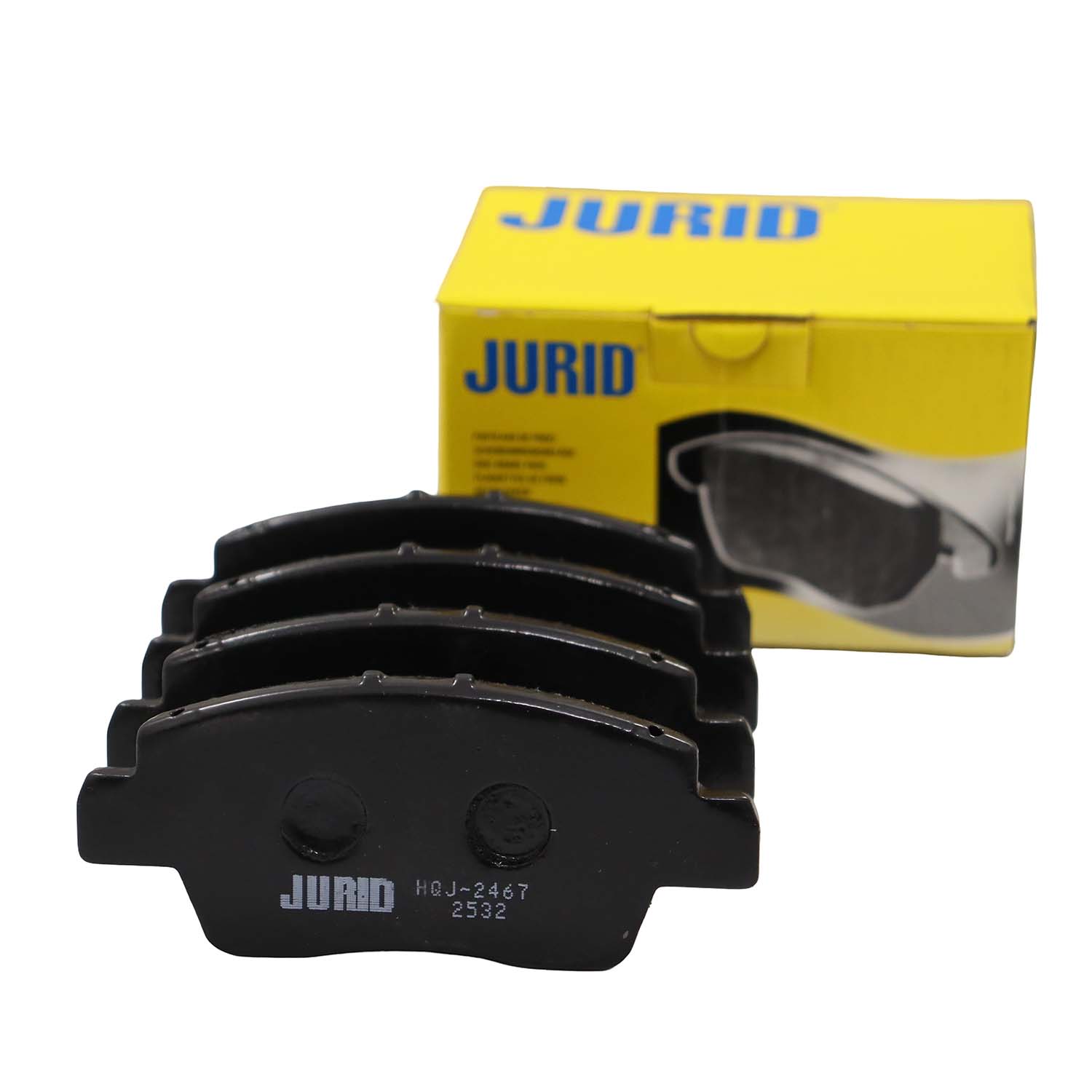 Pastilha de Freio Diant. Jurid HQJ2467 Renault Kwid - Asllan Autopeças