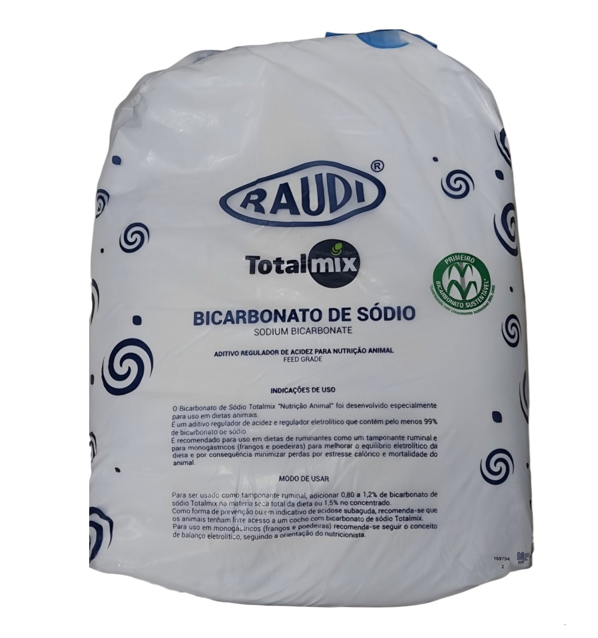 Bicarbonato De Sódio Raudi 25 Kg Classico - anabishop