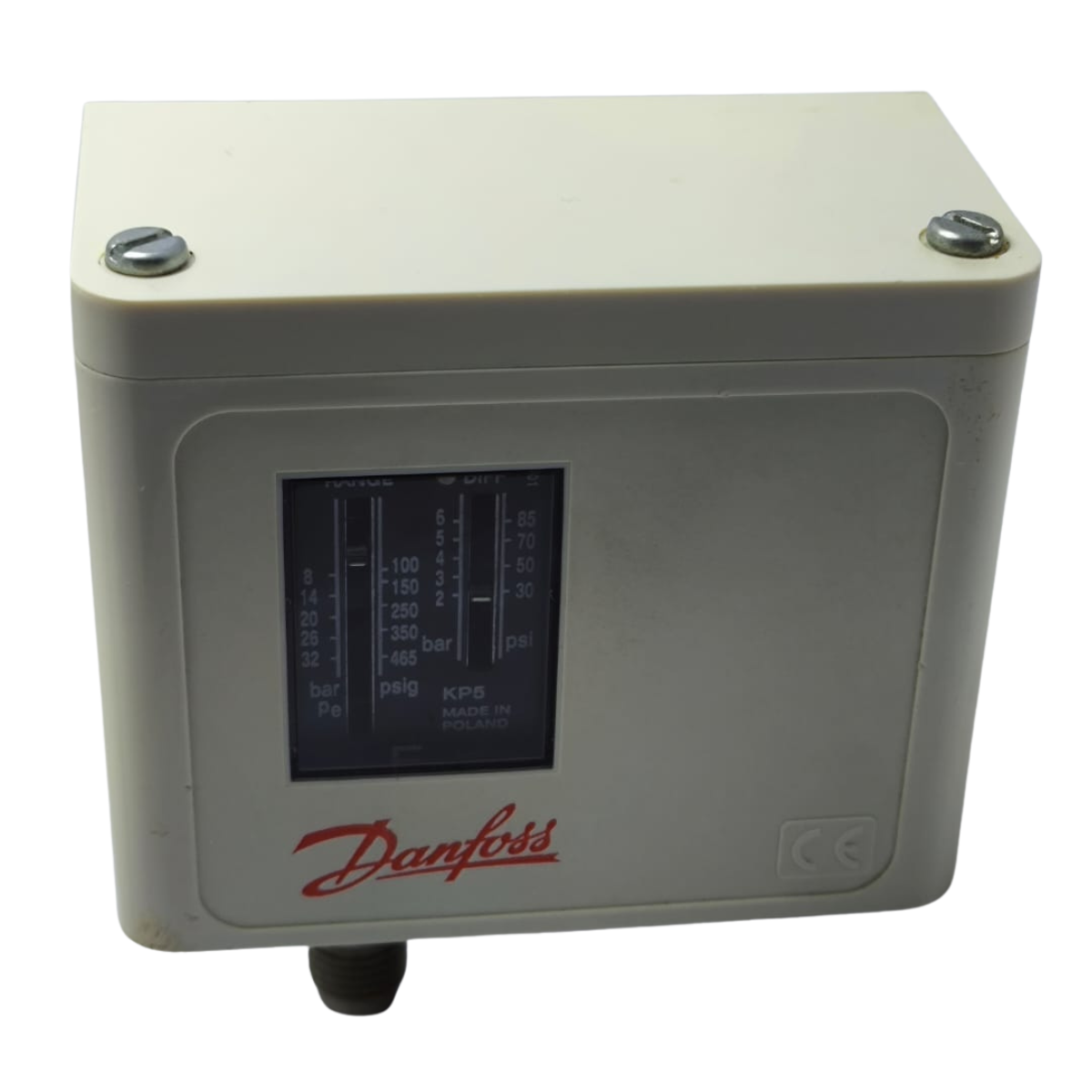 PRESSOSTATO DE ALTA DANFOSS KP5 RA C/ REGULAGEM - anabishop