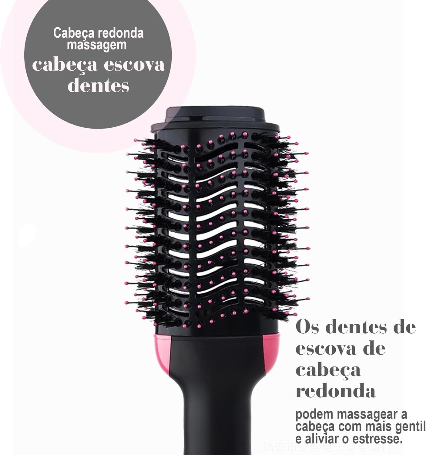 Escova Secadora Modeladora Potente 3 Em 1 110 V One Step Seca