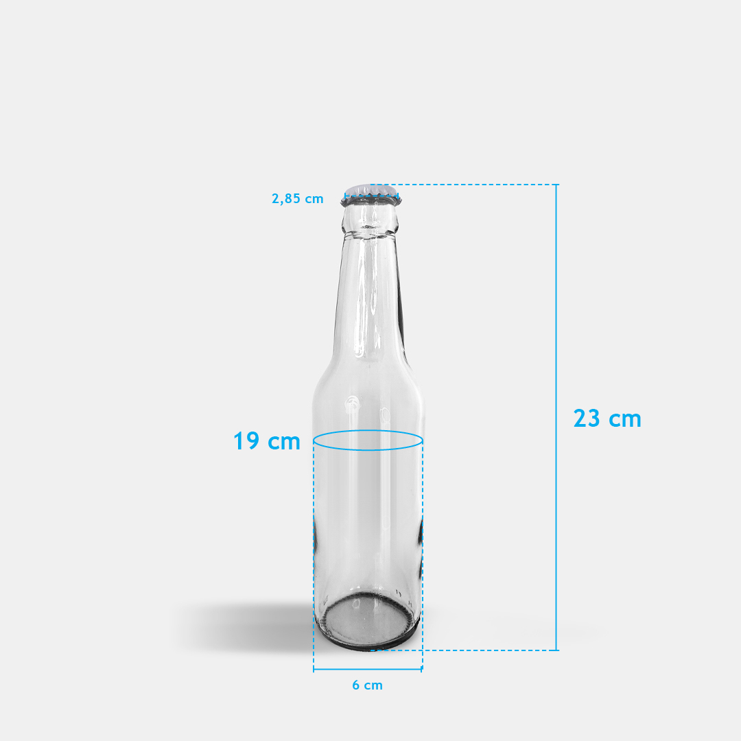 Garrafa de vidro Long Neck 330 ml - PodEmbalar - Embalagens e Potes de ...