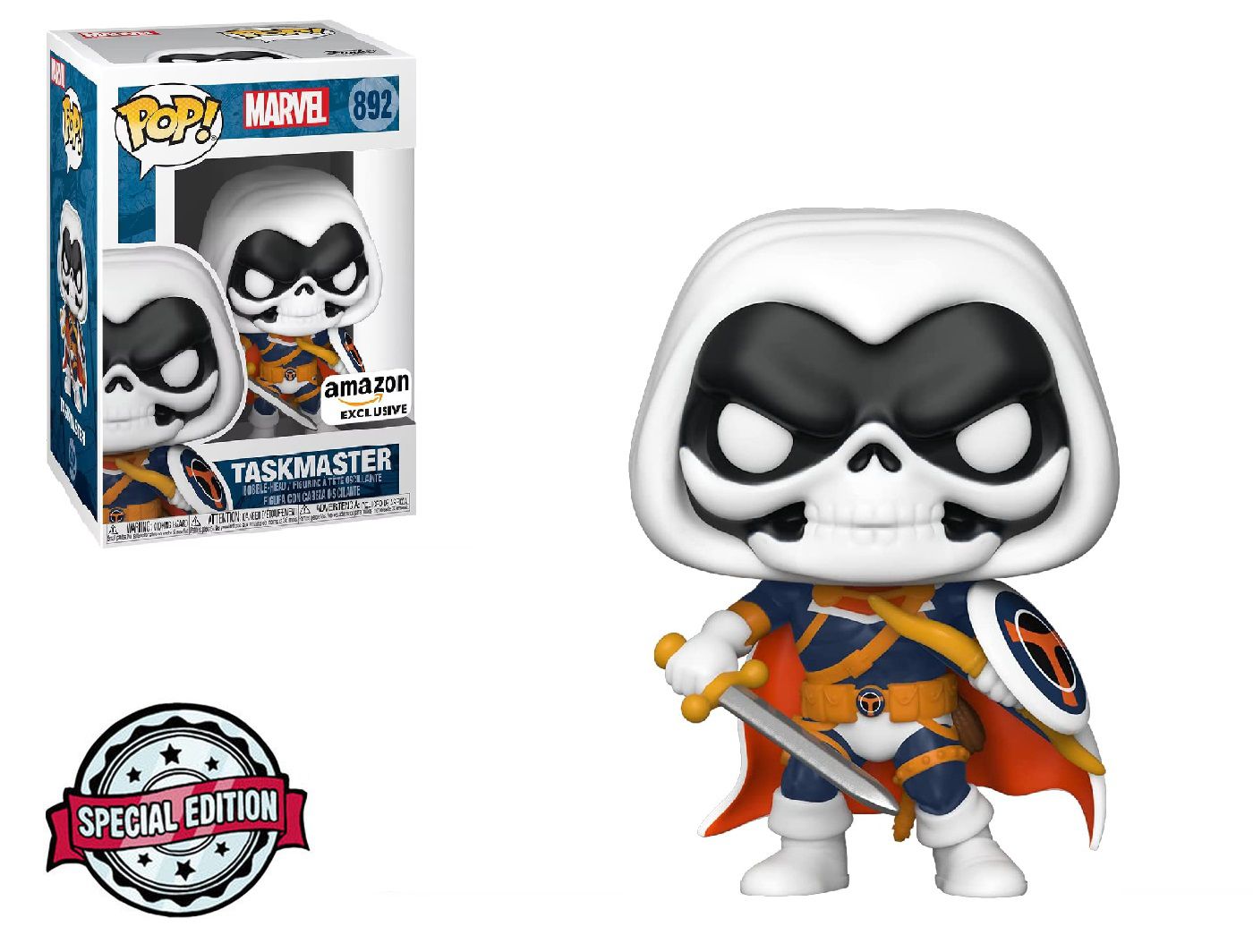 Funko Pop Marvel Taskmaster 892 Exclusivo - Portal Mundo Pop