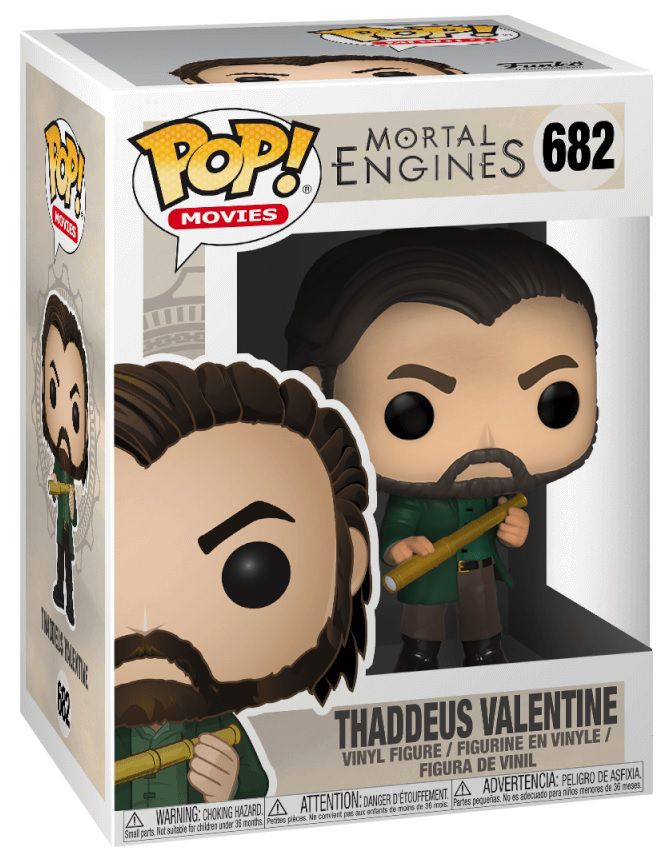 Funko Pop Mortal Engines Thaddeus Valentine 682 - Portal Mundo Pop