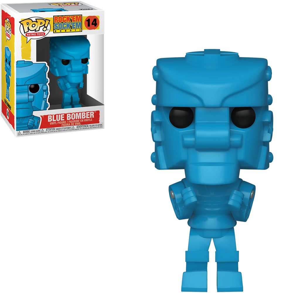 Funko Pop Rock'Em Sock'Em Robots Blue Bomber 14 - Portal Mundo Pop