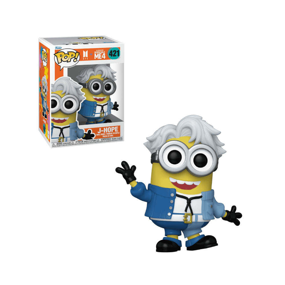 Funko Pop BTS & Illumination's Despicable ME4 J-Hope 421 - Portal Mundo Pop