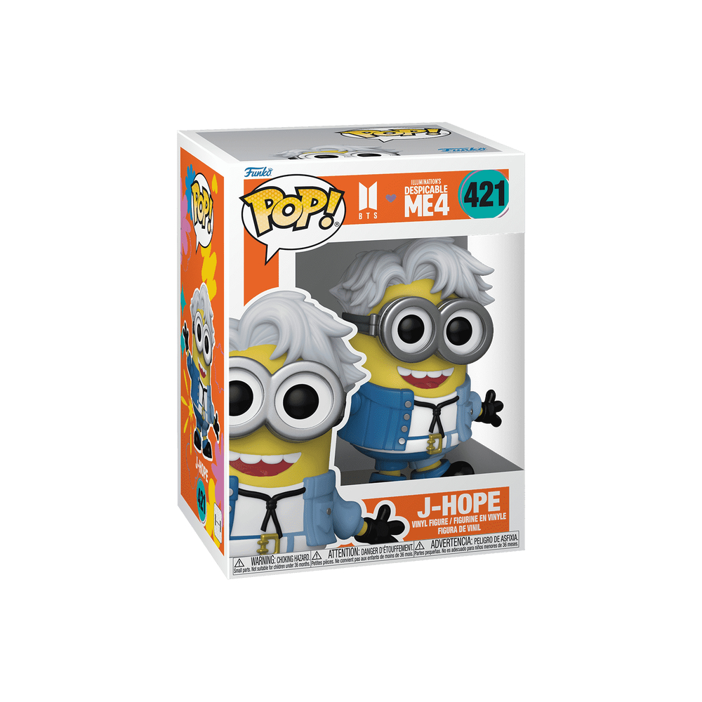 Funko Pop BTS & Illumination's Despicable ME4 J-Hope 421 - Portal Mundo Pop