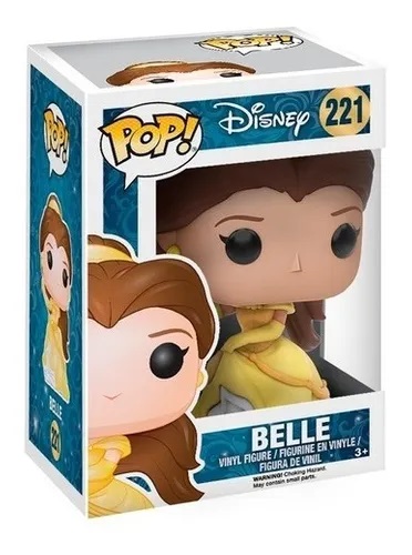 Funko Pop Disney Princess Belle 221 - Portal Mundo Pop