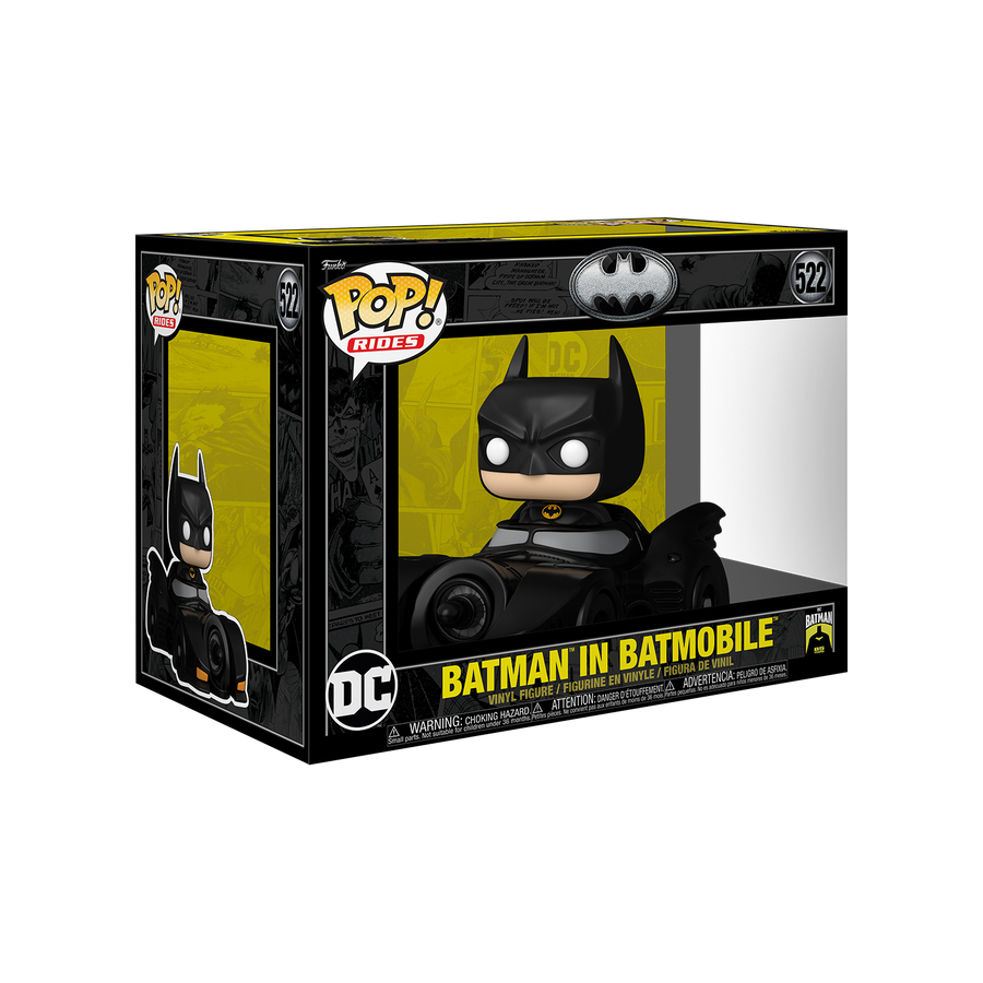 Funko Pop DC Batman Batman In Batmobile 522 - Portal Mundo Pop