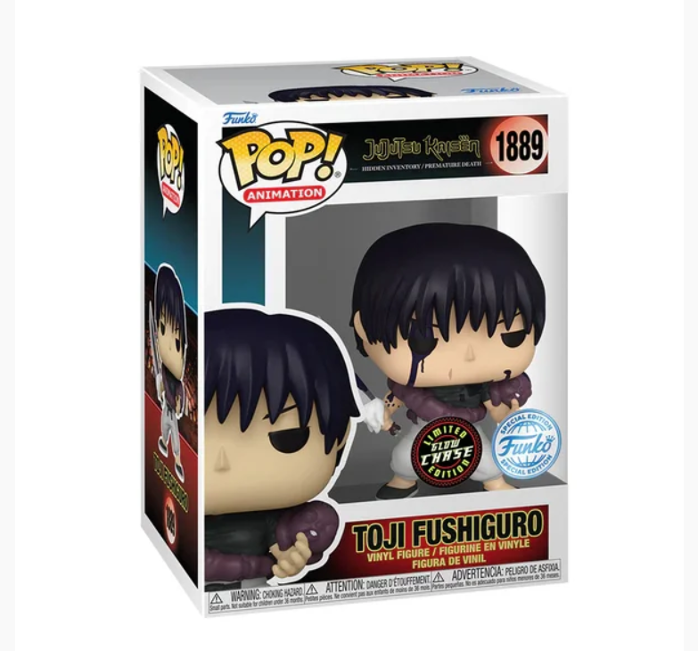 Funko Pop Plus Jujutsu Kaisen Toji Fushiguro 1889 - Chase - Portal ...