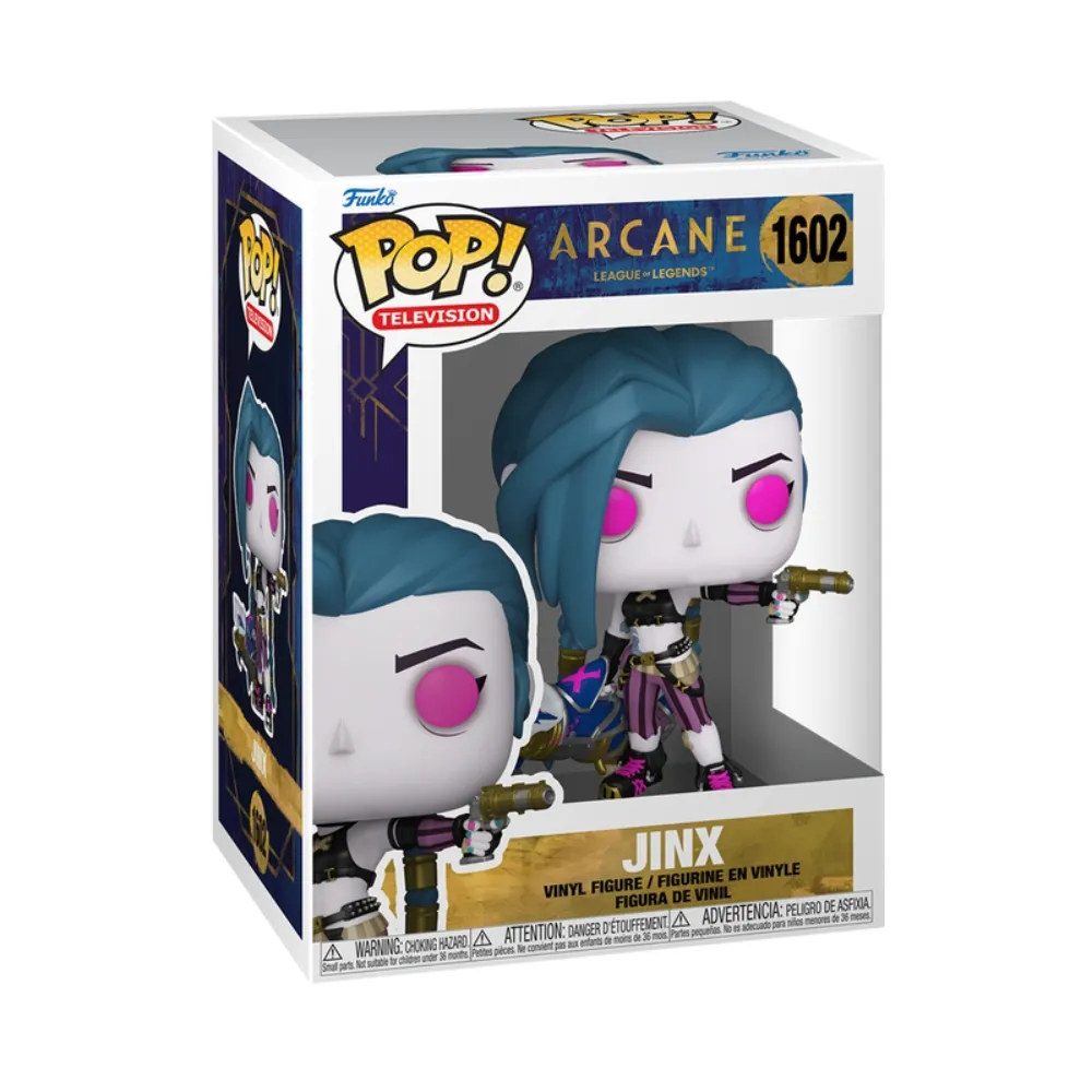 Funko Pop Arcane League of Legends Jinx 1602 - Portal Mundo Pop