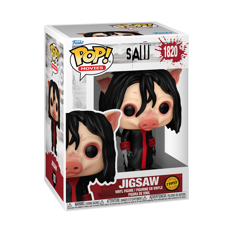 Funko Pop Saw Jigsaw 1820 - Chase - Portal Mundo Pop
