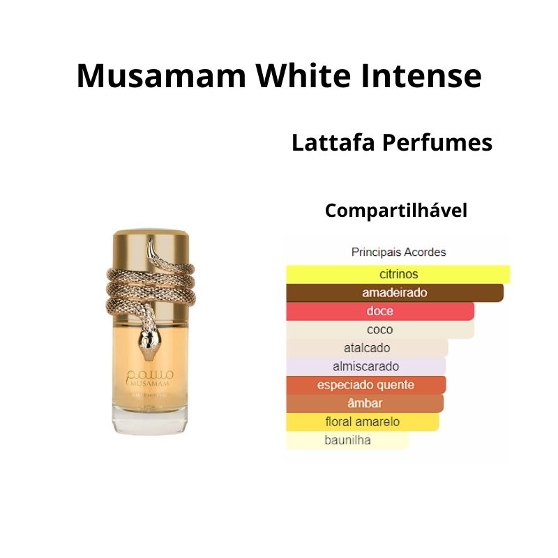 Perfume Musamam White Intense - Fracionado - Princesa Imports ...