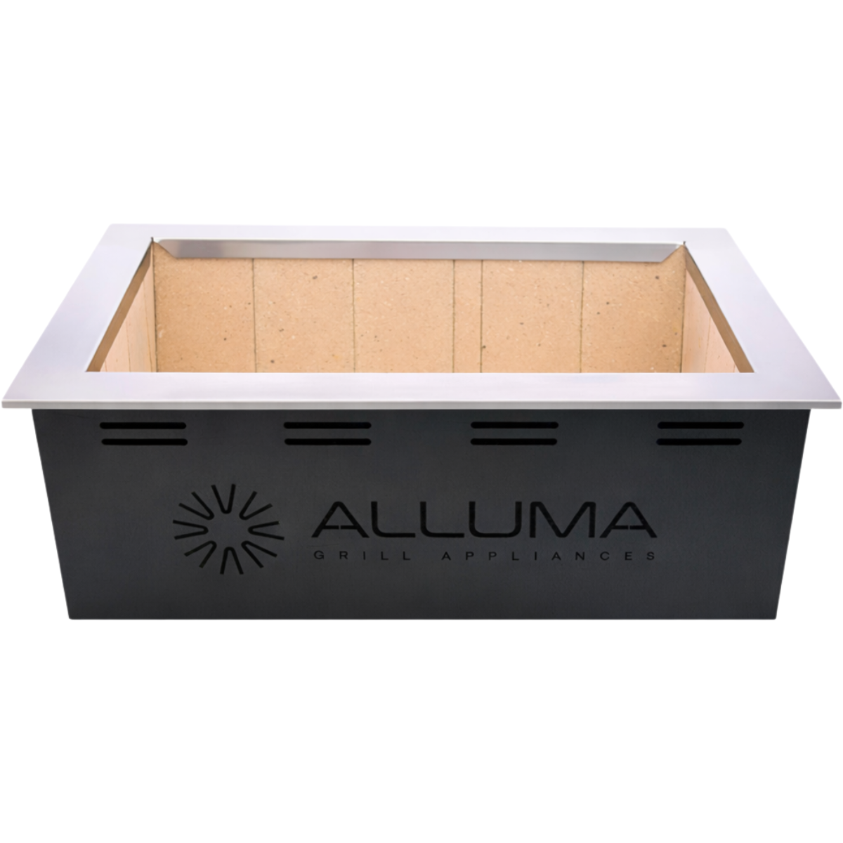 Braseiro Duplo Alluma Essential Black - 50X35 Interno - 62X47 Externo ...