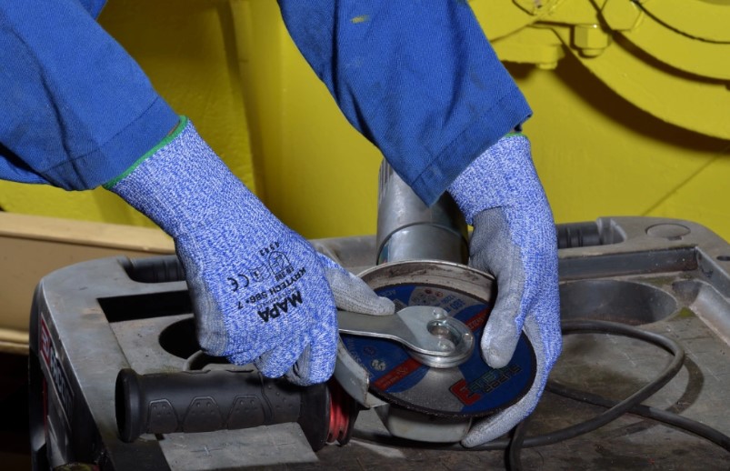 LUVA MAPA KRYTECH 586 ANTICORTE PU CINZA 09 CA31346 LOJA - Nova Opção ...