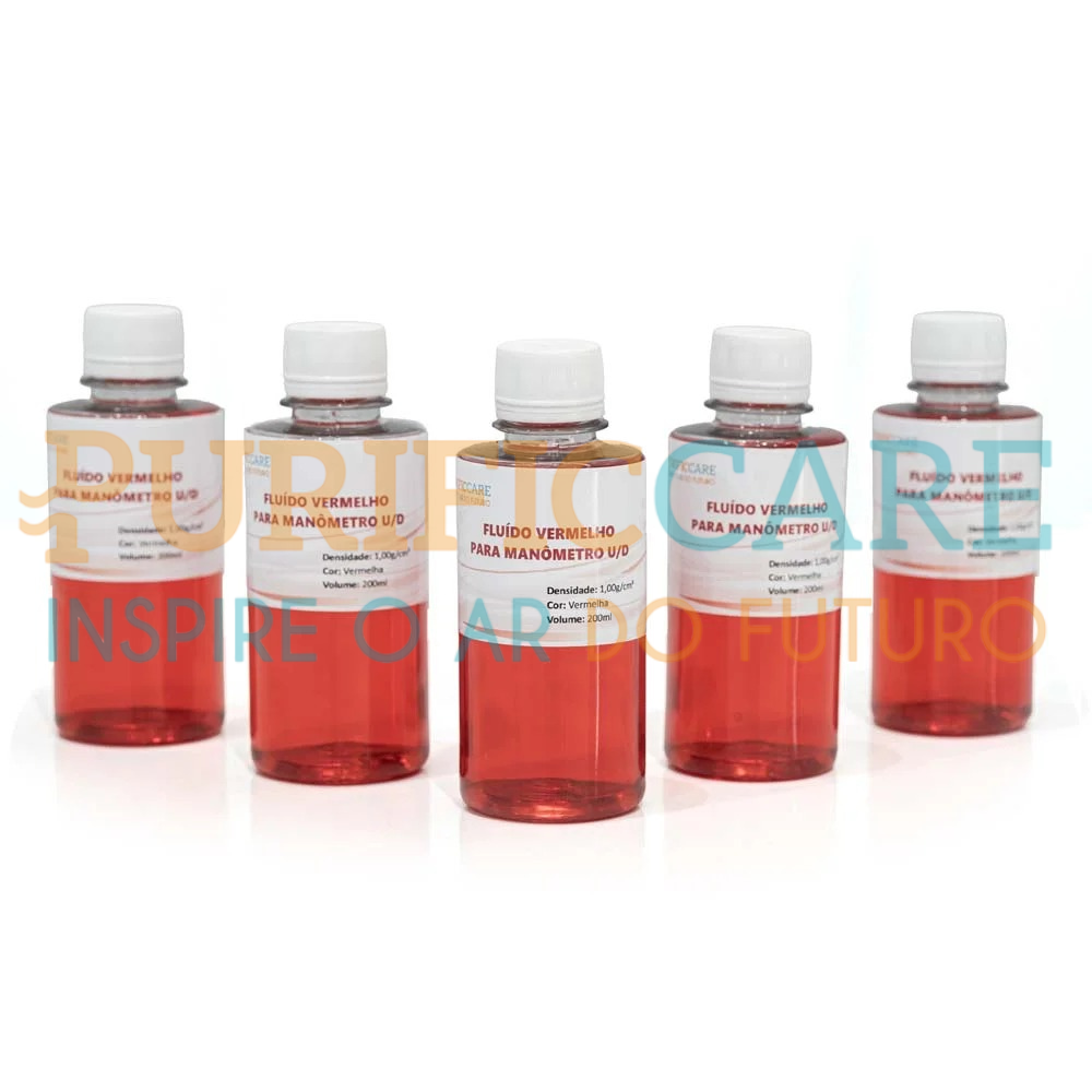 Fluído Manométrico - Líquido de aferição - Purificcare