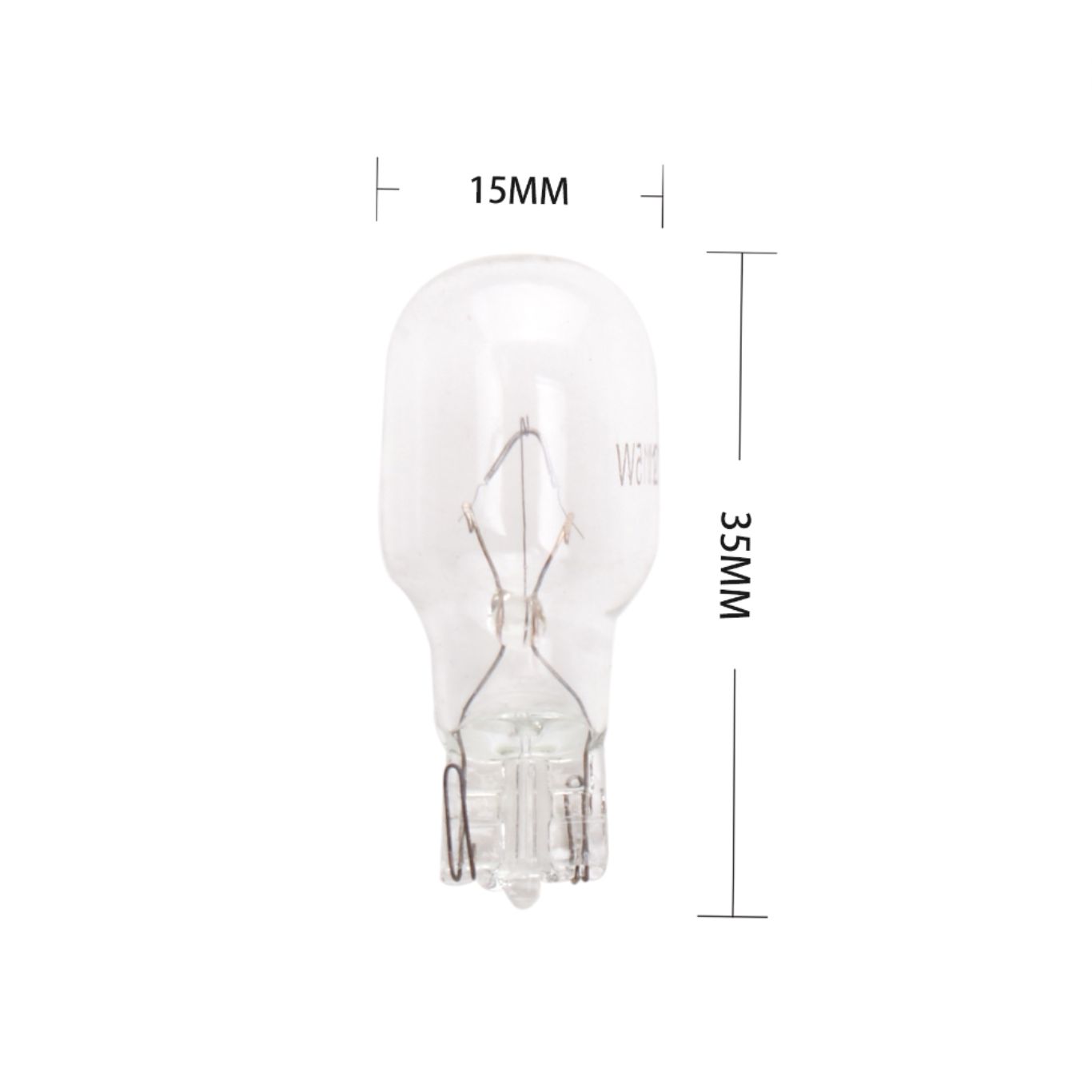 LAMPADA HALOGENA T15 W16W 3200K 16W 12V - Four Leds Lampadas Automotivas