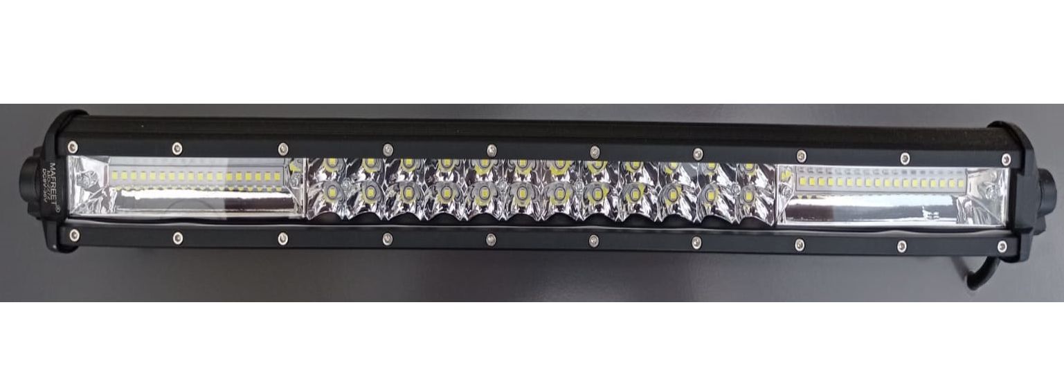 BARRA DE LED 3D 60 LEDS 6000K 180W 12-24V 50X5X4CM - Four Leds Lampadas ...