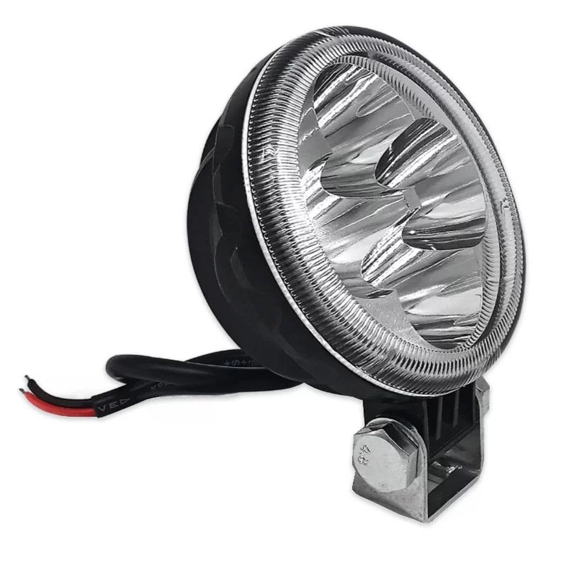 FAROL DE LED REDONDO 4 LEDS 6000K 18W 12-24V 8X8X2CM - Four Leds ...