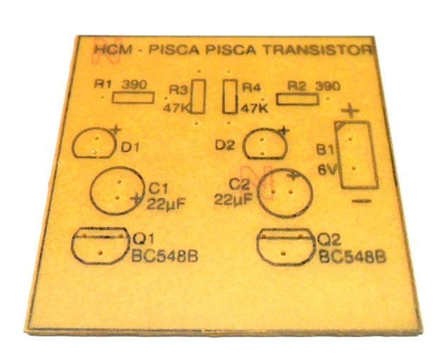 Kit pisca pisca com transistor - Mutcom Componentes