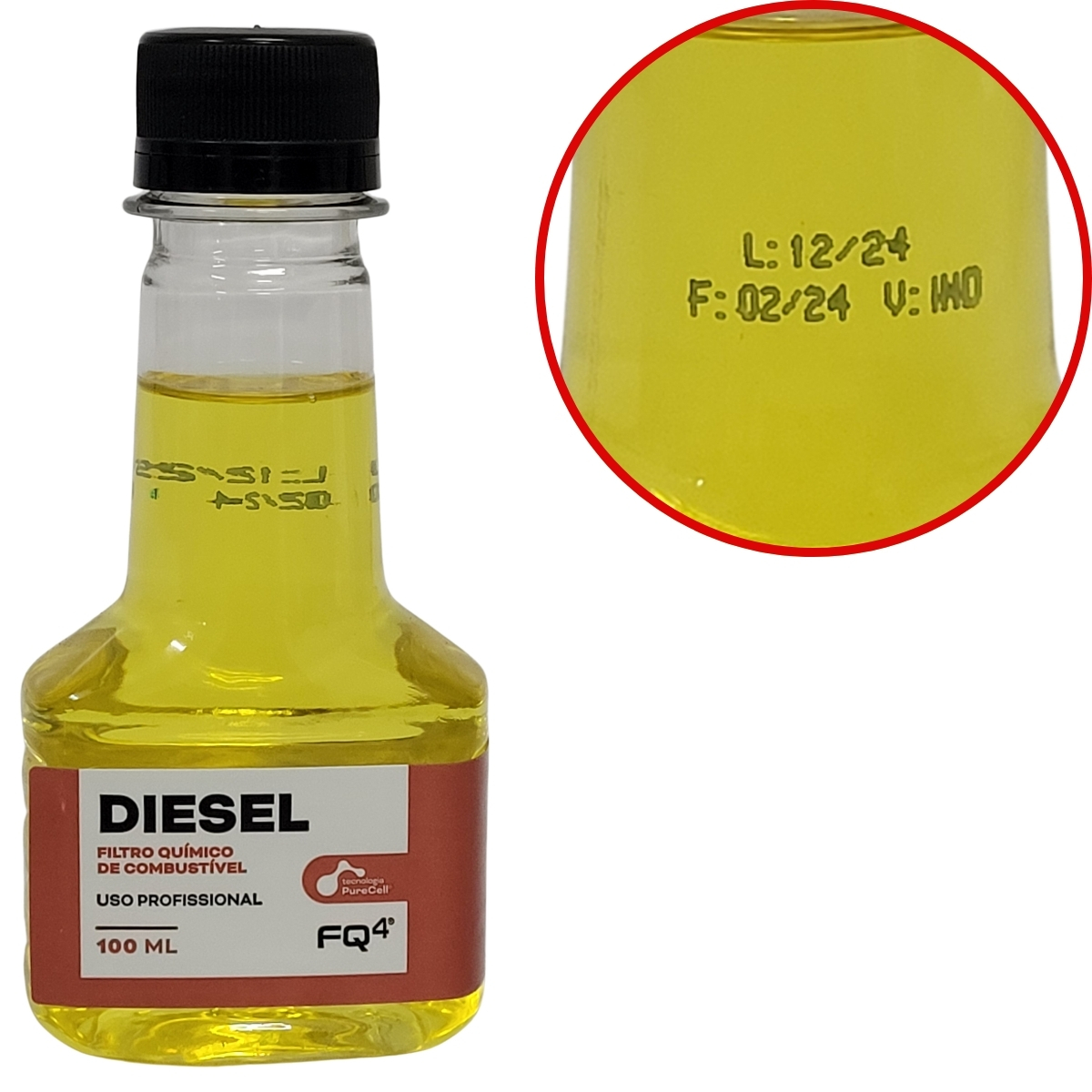 Aditivo Combustível Diesel 100ML FQ4 - Caminhonete & Cia