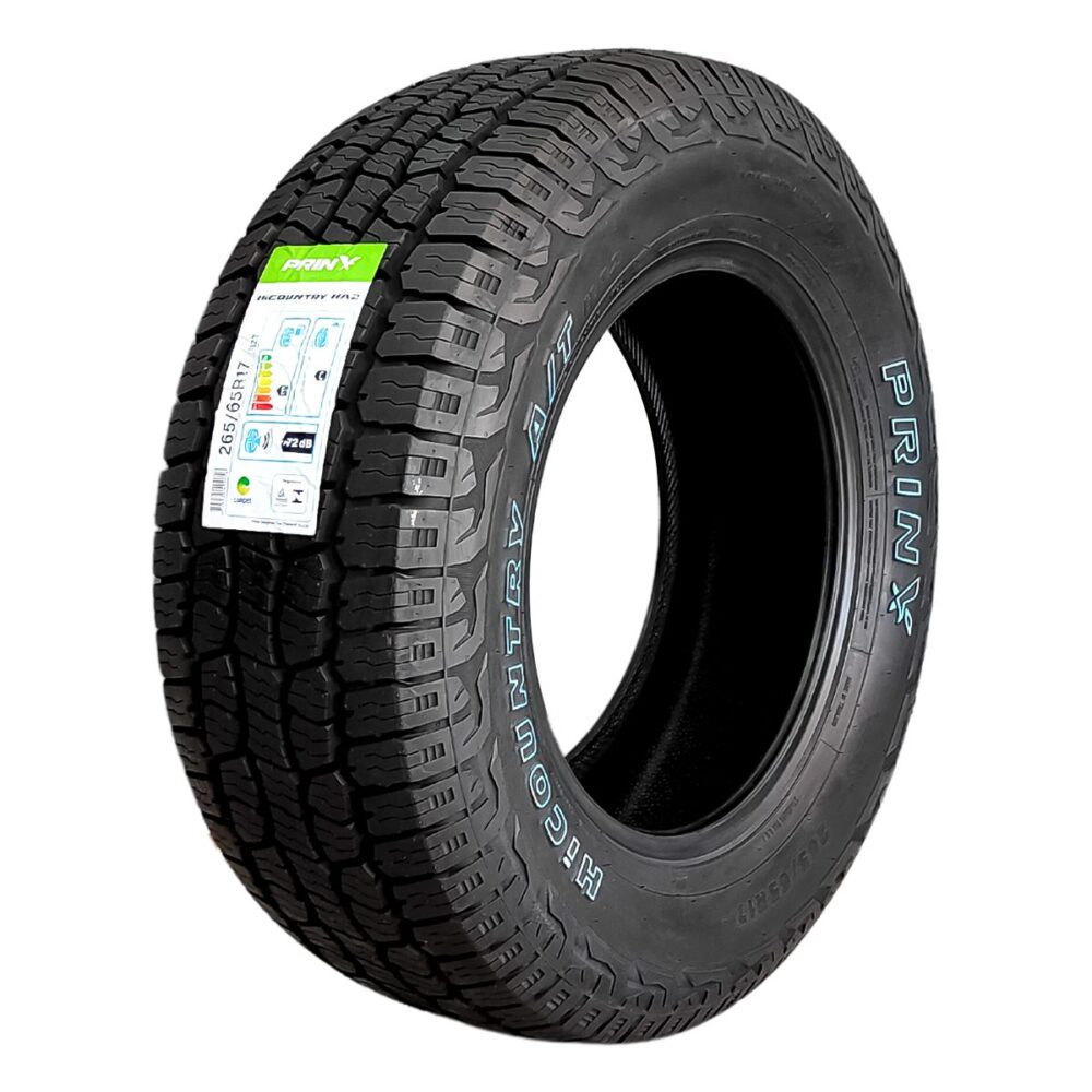 Pneu Aro 17 265/65r17 Prinx Ha2 A/T 112t Letras Brancas - Caminhonete & Cia