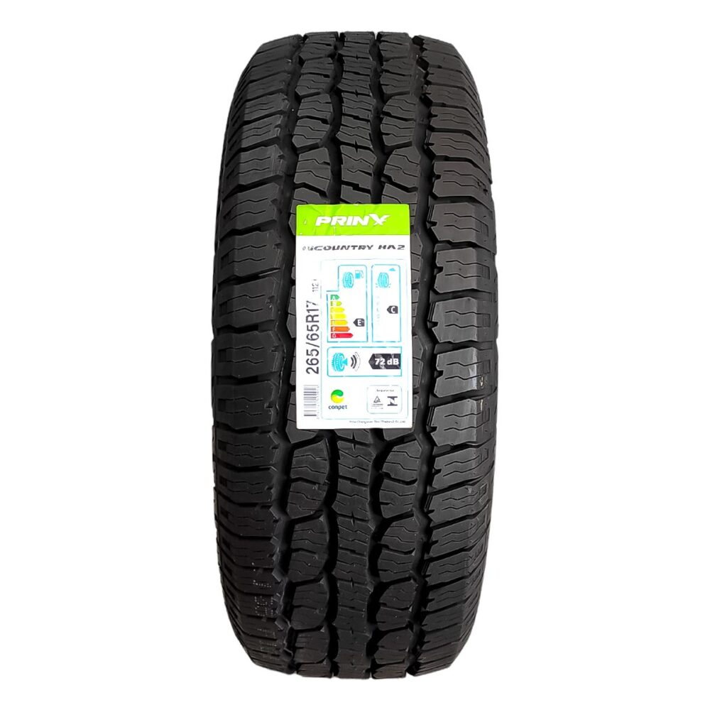 Pneu Aro 17 265/65r17 Prinx Ha2 A/T 112t Letras Brancas - Caminhonete & Cia