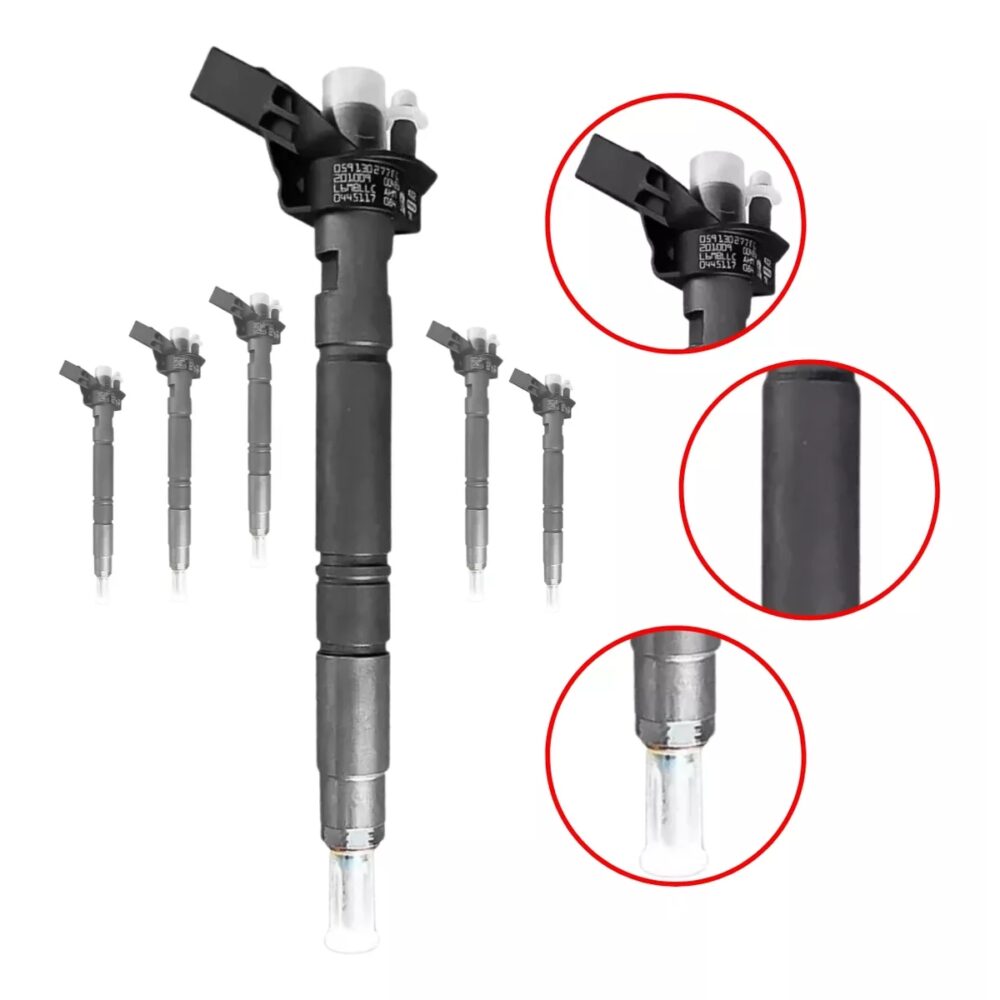 Kit 6 Bico Injetor Bomba Alta Amarok 3.0 V6 2017 a 2022 - Caminhonete & Cia