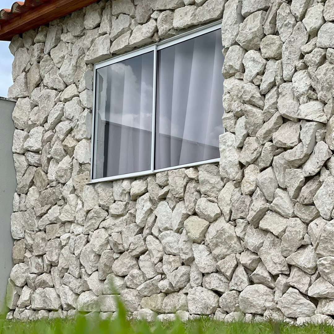 Pedra Moledo Calcária - Travertino RockFace