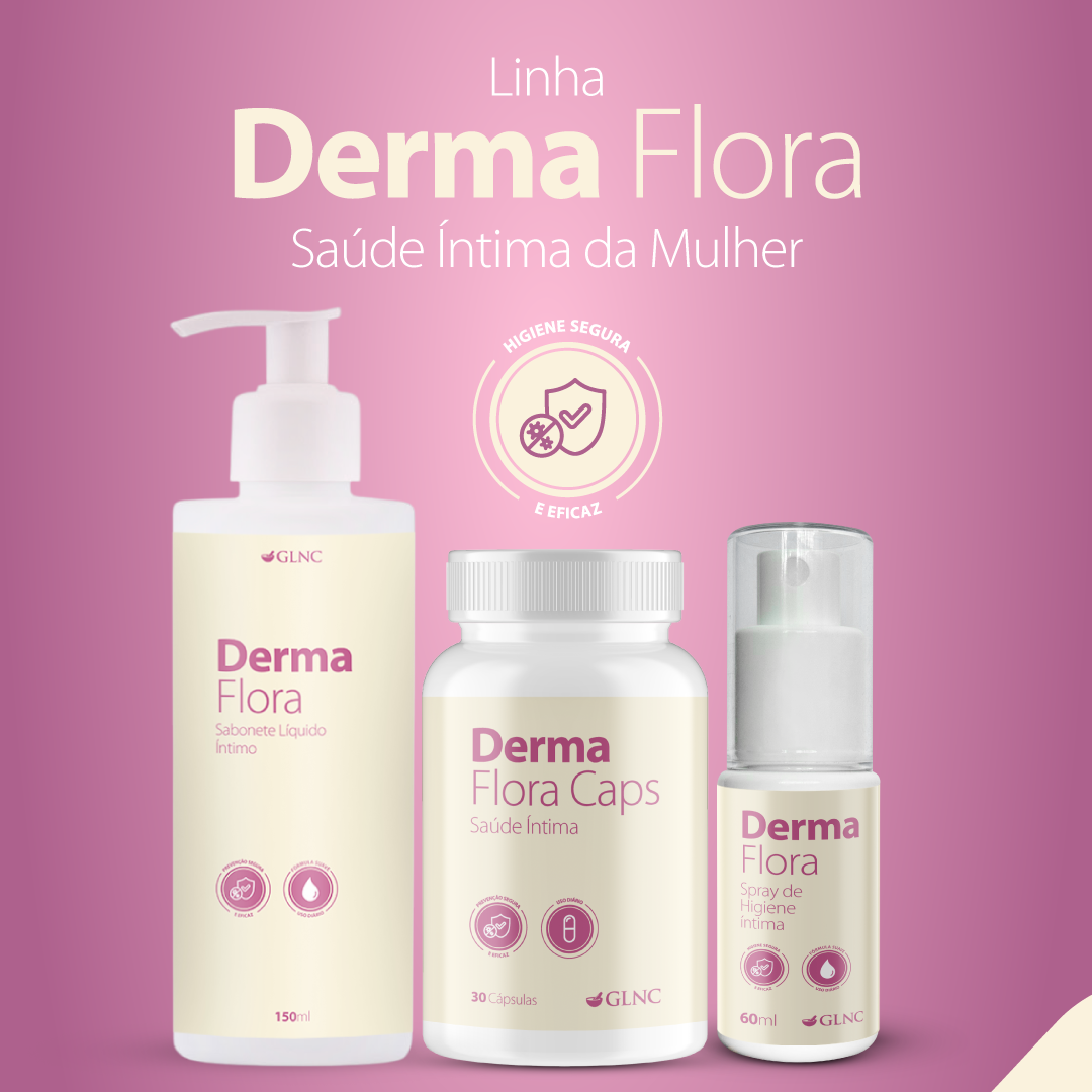 Derma Flora Spray 60ml - Galênica Farmácia de Manipulação