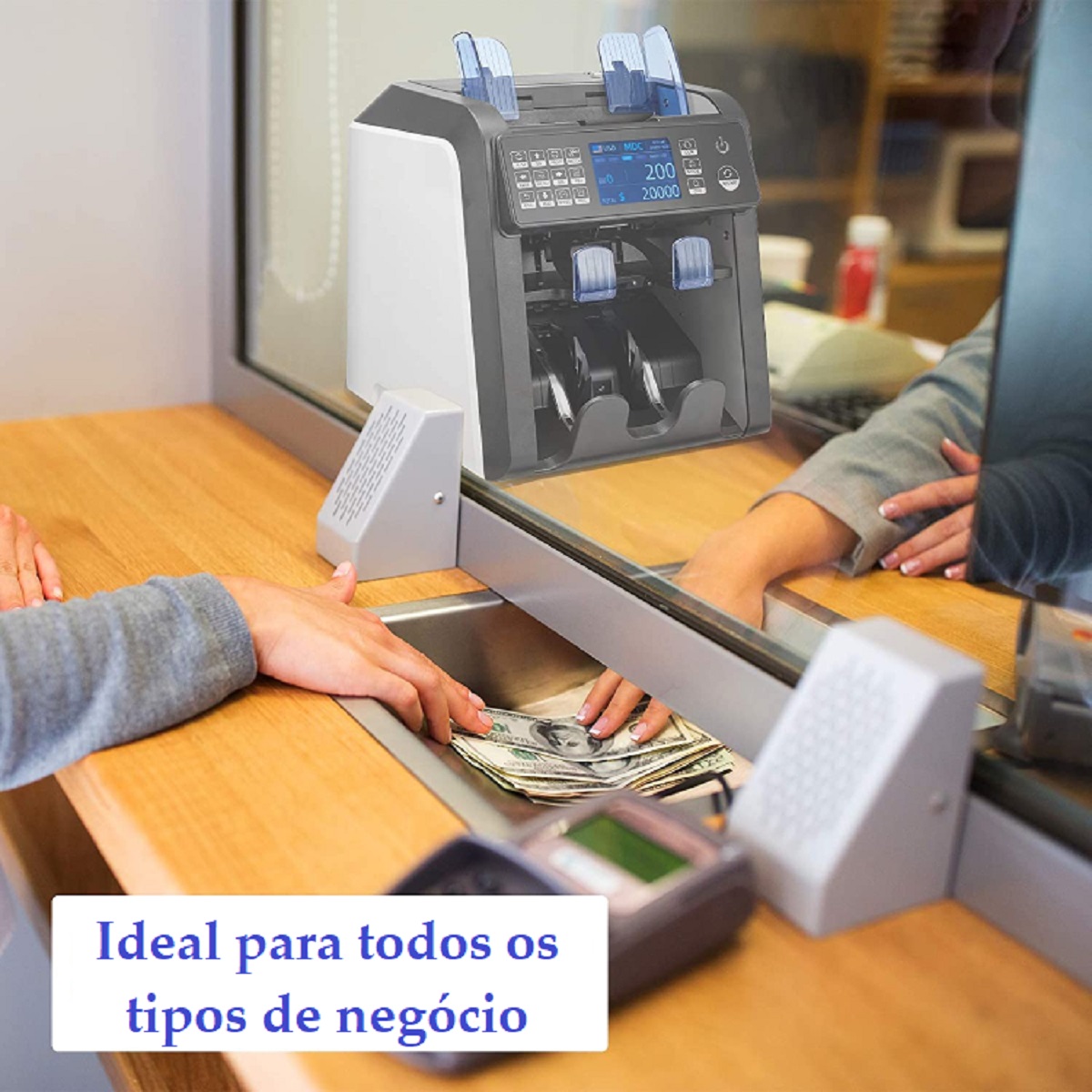 Contadora de cédulas mix AL-950 - TechFix do Brasil LTDA