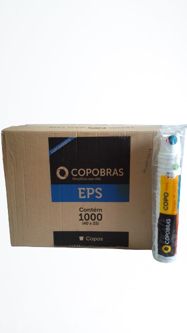 COPOBRAS COPO TERMICO 60 ML C/25 UNID. PCT - Macedo Embalagens