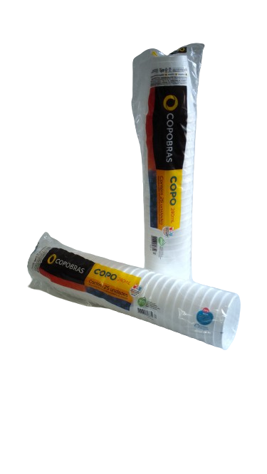 COPOBRAS COPO TERMICO 240 ML C/25 UNID. PCT - Macedo Embalagens