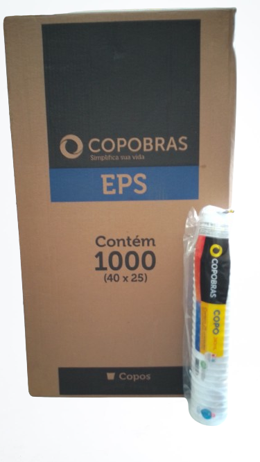 COPOBRAS COPO TERMICO 240 ML C/25 UNID. PCT - Macedo Embalagens