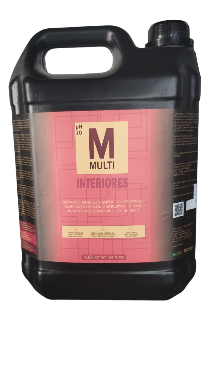 APC LIMPADOR MULTI INTERIORES 5 LITROS- EASYTECH - Higiplace