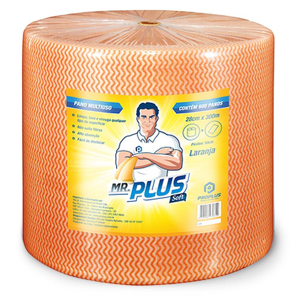Pano Multiuso Laranja 40g/m2 0,30x300m da Mr. Plus Top: Versatilidade ...