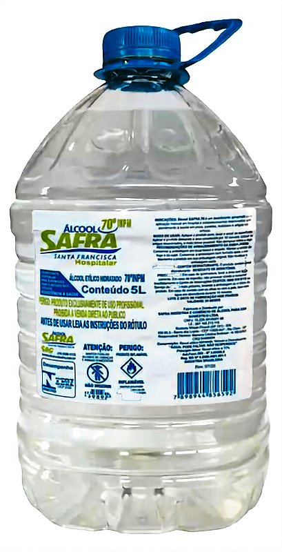 Desinfecção e antissepsia garantidas com o álcool líquido 70% ...