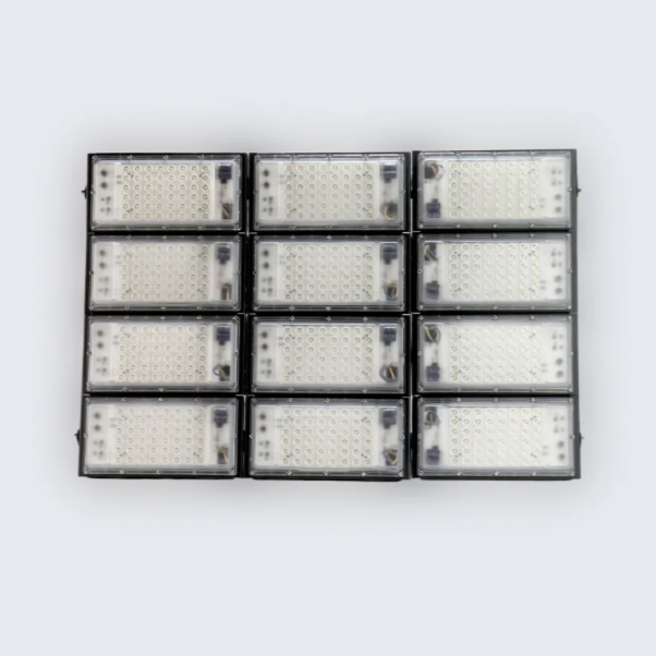 Refletor de LED 1200W para Campo | Quadra IP67 Flood Light 12 Módulos ...