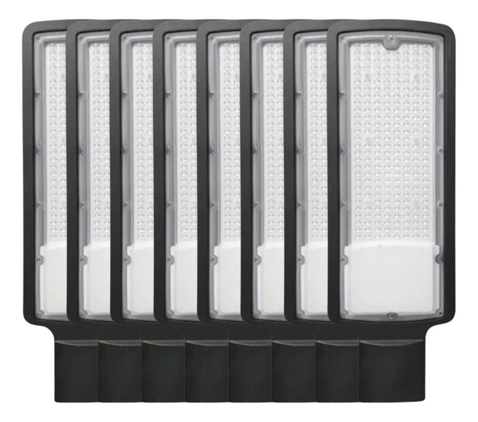 Luminária Pública de LED 100W SMD Para Poste de Rua Branco Frio (Chip ...